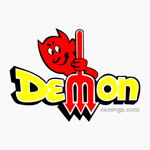 Old School Dodge Demon SVG File